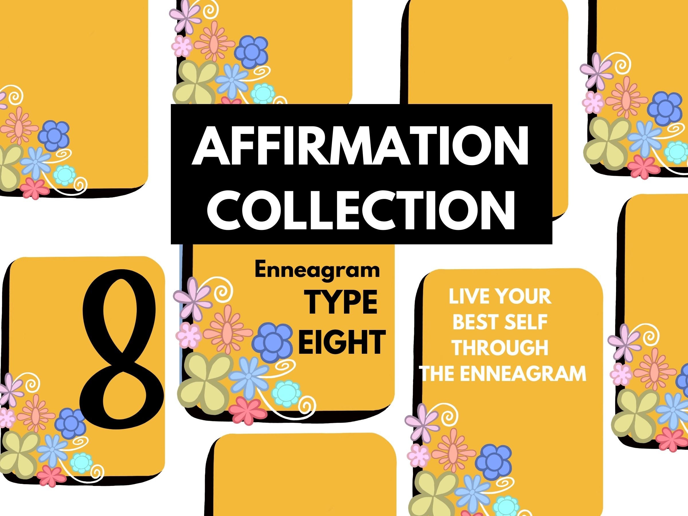 Enneagram Affirmations Type 8 Affirmation Collection - Etsy