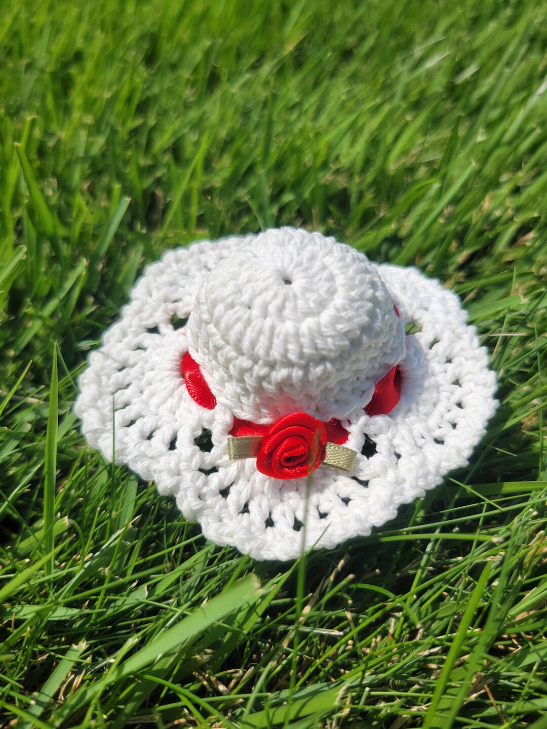 Mini Crochet Sun Hat - Etsy