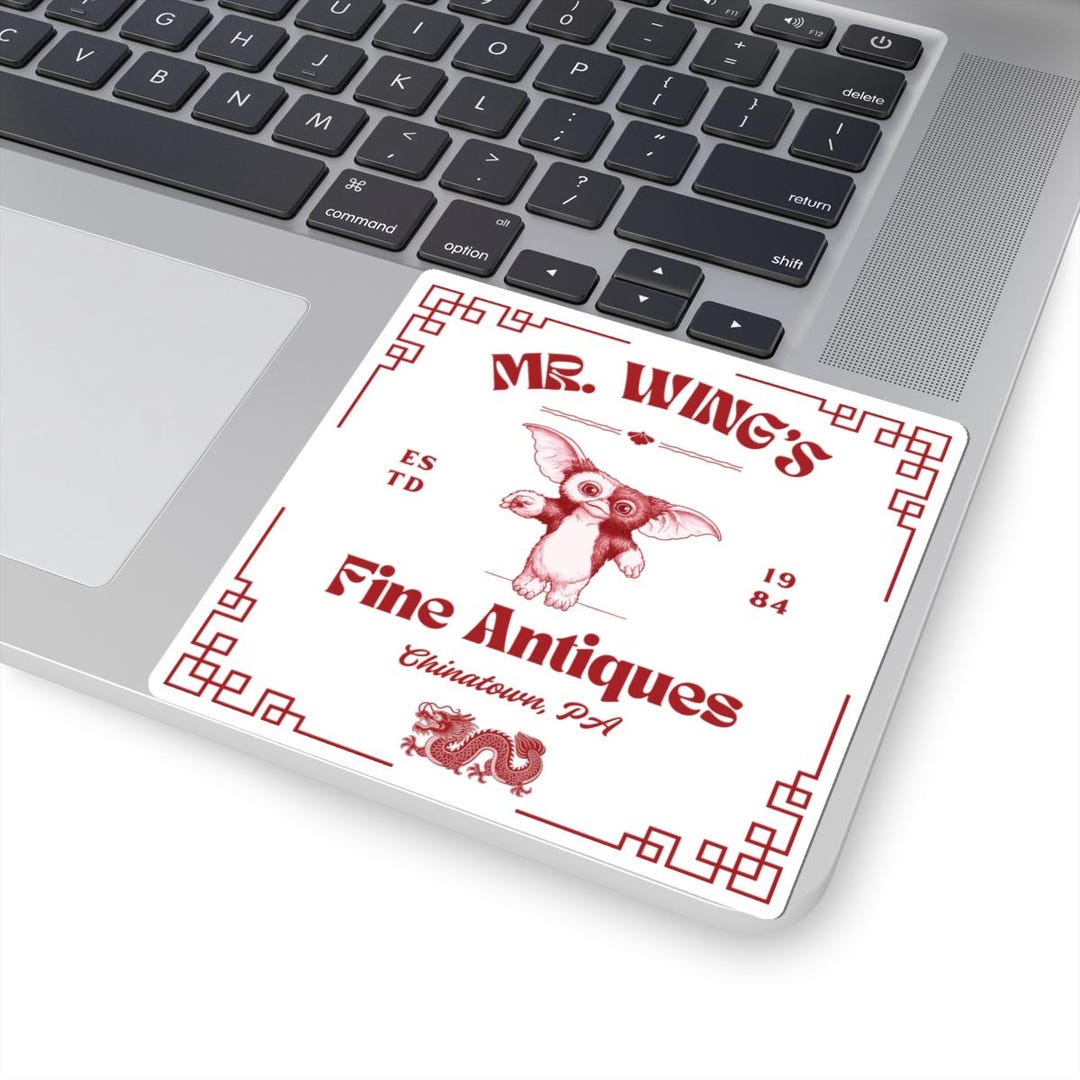 Gremlins, Mr. Wing’s Fine Antiques - Stickers, Cult Classic, 80s Horror ...