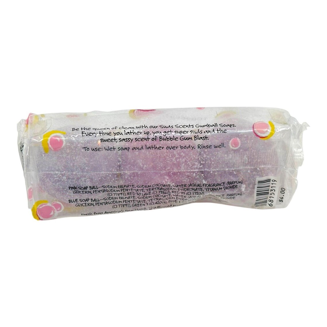 1990s Bath & Body Works Art Stuff Suds Scents Gumball Scents Gum Blast ...