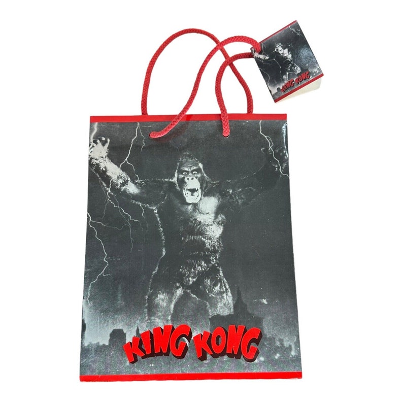1990 King Kong Gift Bag Presents P2720 Hamilton Gifts Decor 1933 Movie ...