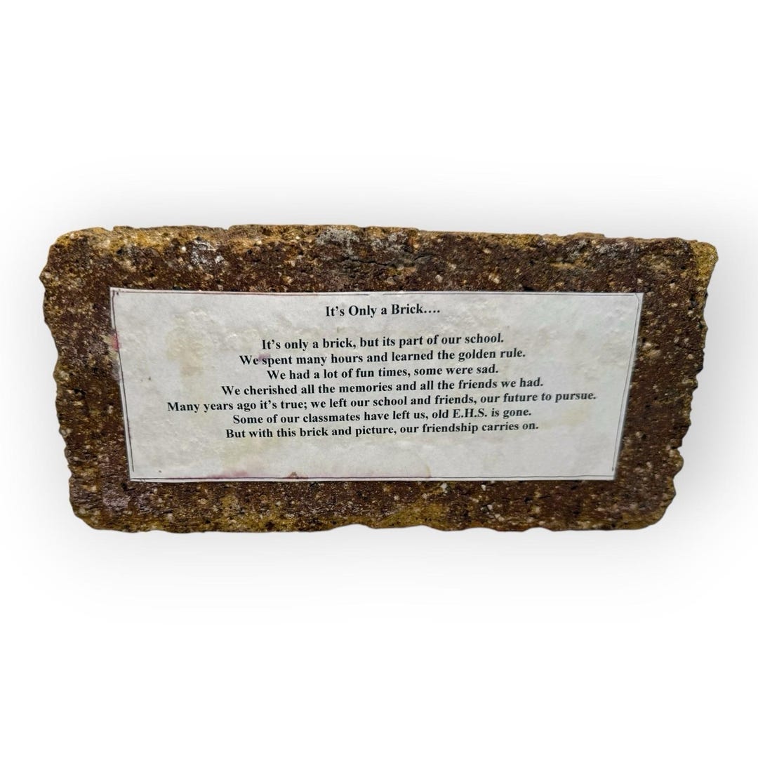 Estelline High School Commemorative Brick Architecture South Dakota ...