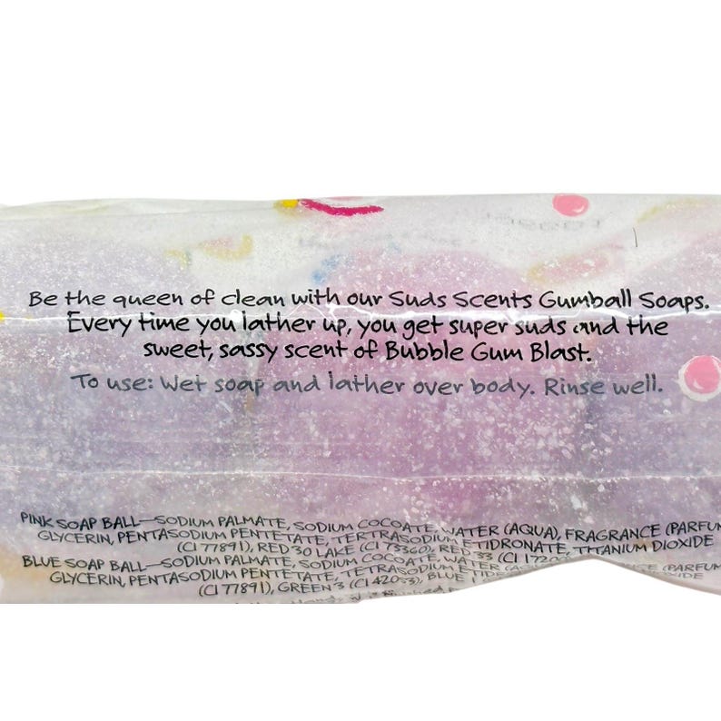 1990s Bath & Body Works Art Stuff Suds Scents Gumball Scents Gum Blast ...