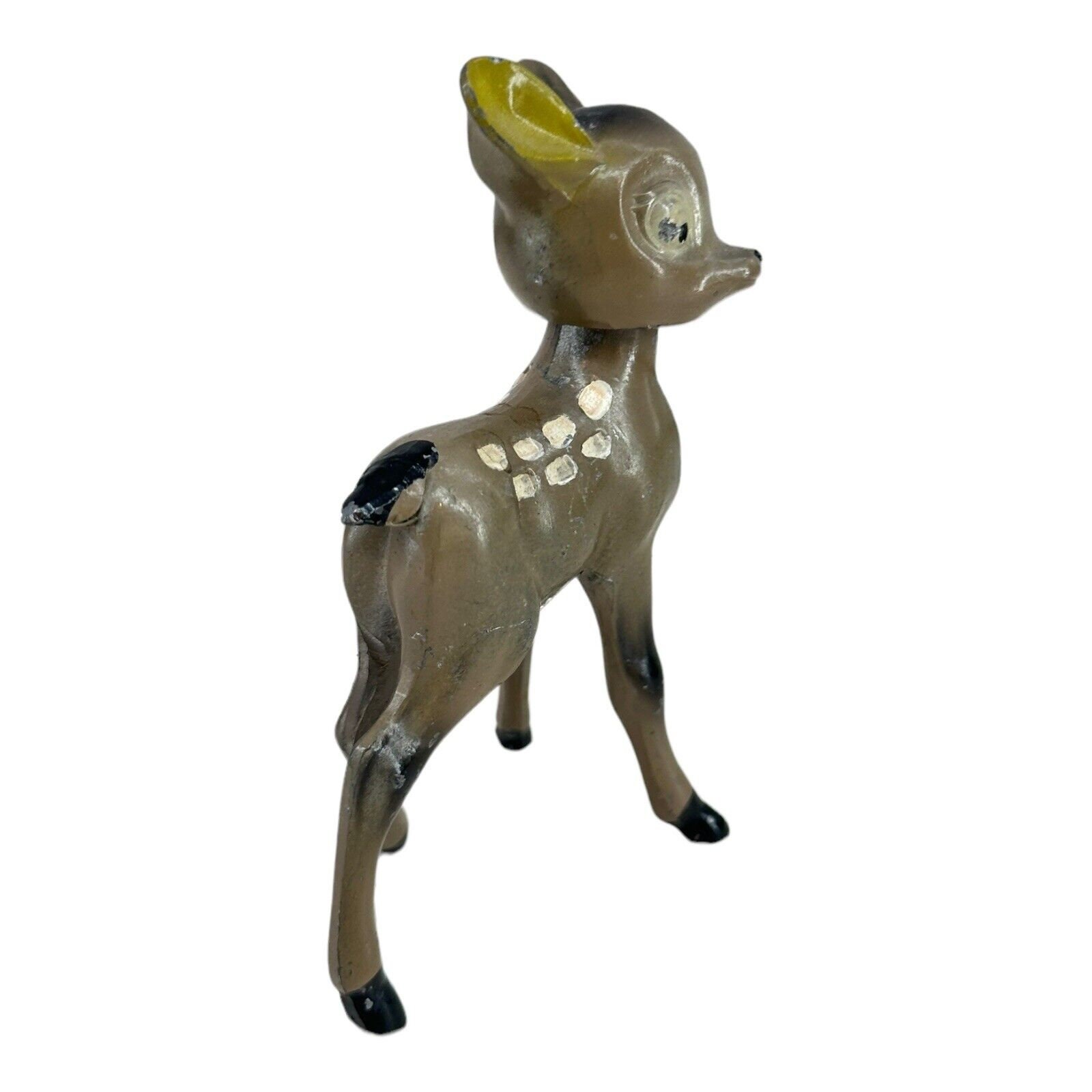 Disney Bambi Deer Fawn Figure Painted Metal Nodder Bobble Head Japan ...