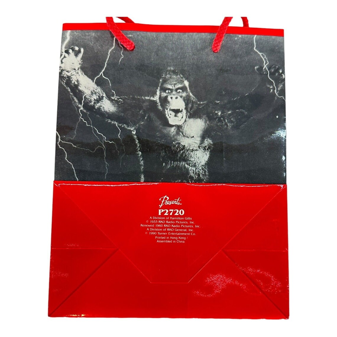 1990 King Kong Gift Bag Presents P2720 Hamilton Gifts Decor 1933 Movie ...