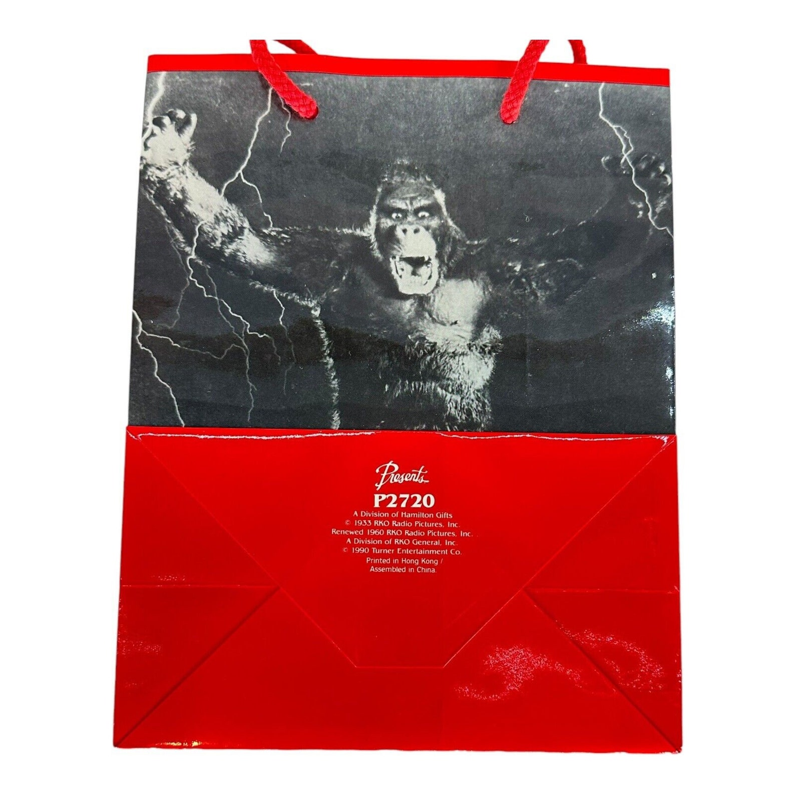 1990 King Kong Gift Bag Presents P2720 Hamilton Gifts Decor 1933 Movie ...