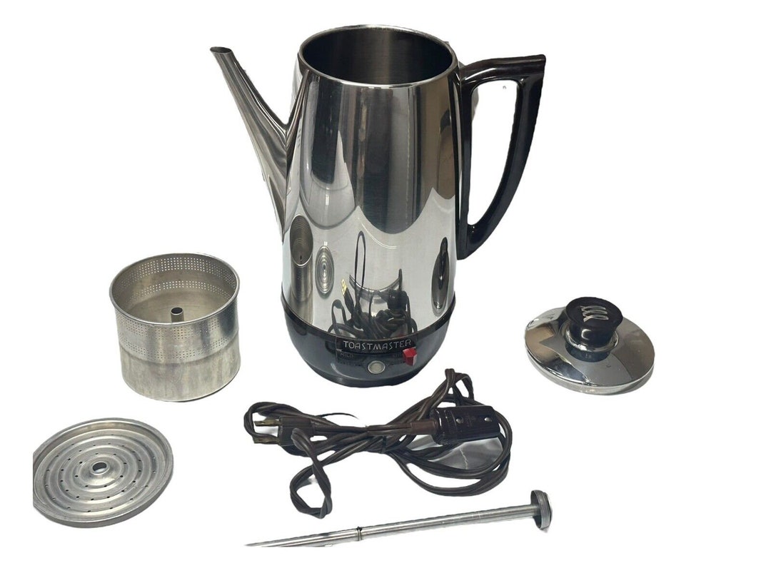 1950's Toastmaster 5E1 Automatic Coffee-pot SS Percolator 4-12 Cup ...