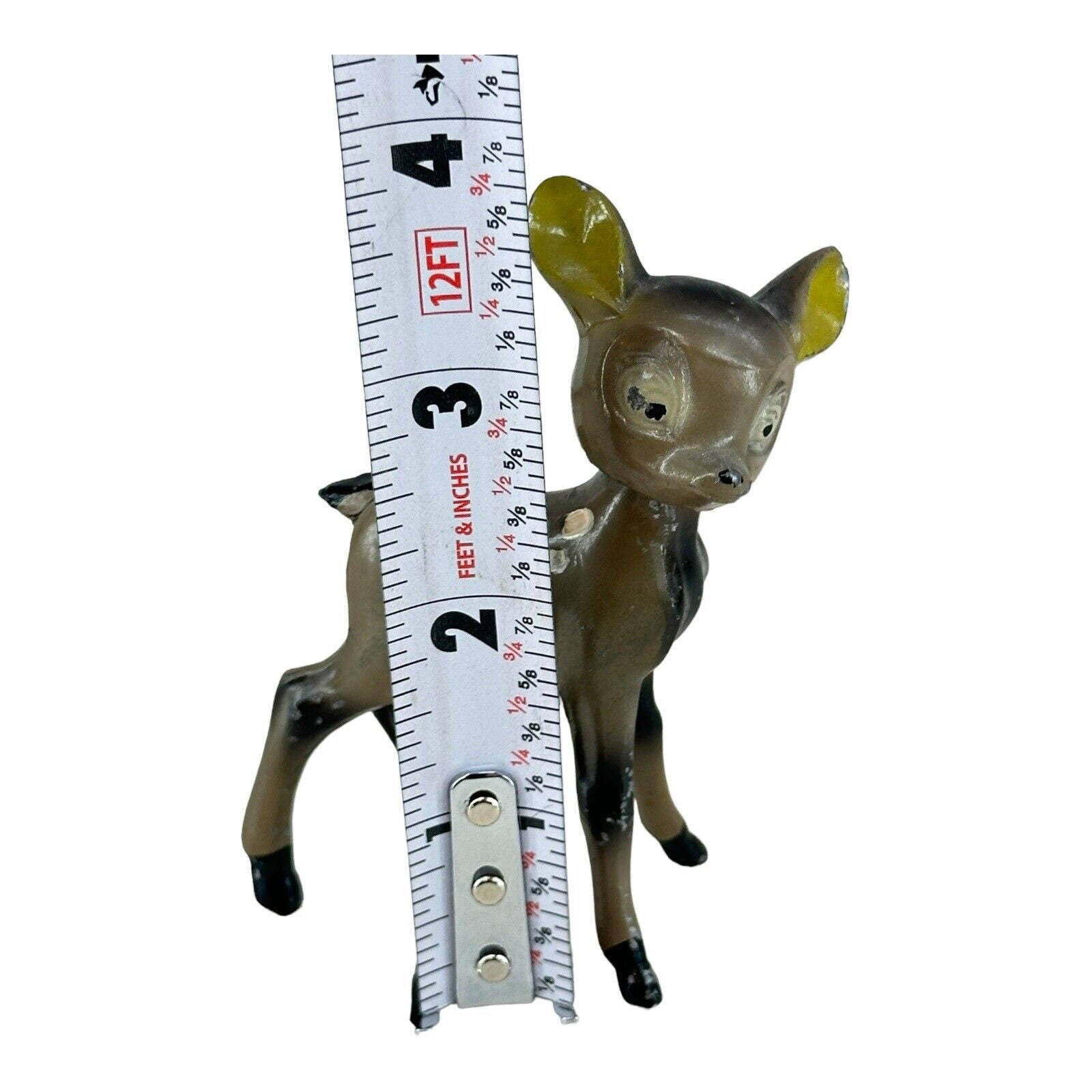 Disney Bambi Deer Fawn Figure Painted Metal Nodder Bobble Head Japan ...