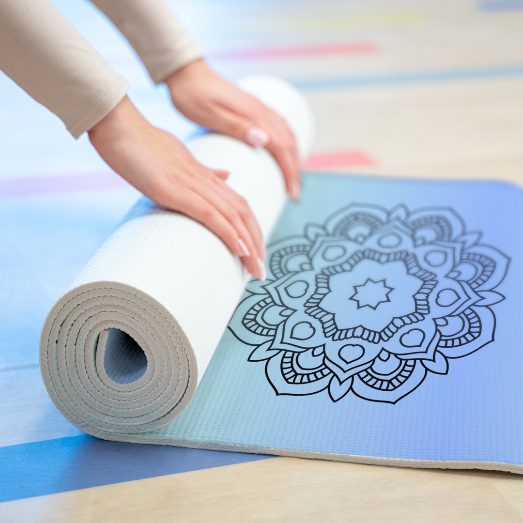 Mandula Yoga Mat, Spiritual Healing Yoga Accessories, Meditation Gift ...