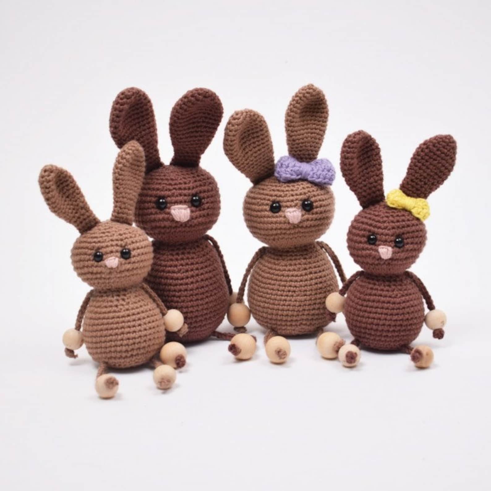 Crochet Bunny Doll,bunny Crochet Pattern, Bunny Doll Amigurumi, Doll ...