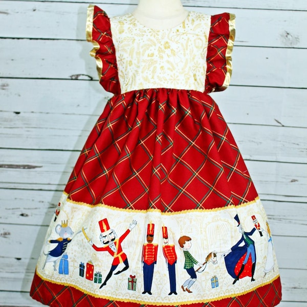 Nutcracker Smocked Dress - Etsy