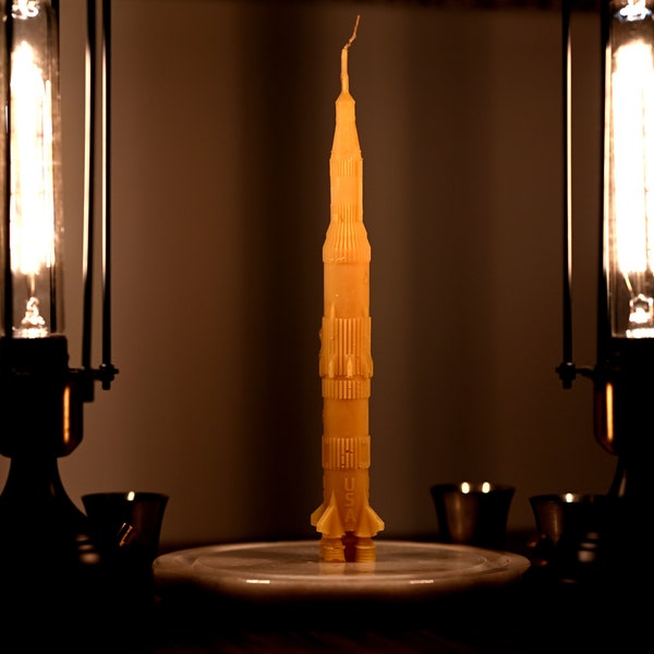 Rocket Candle - Etsy