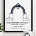 Northwestern Arch Prints - Etsy