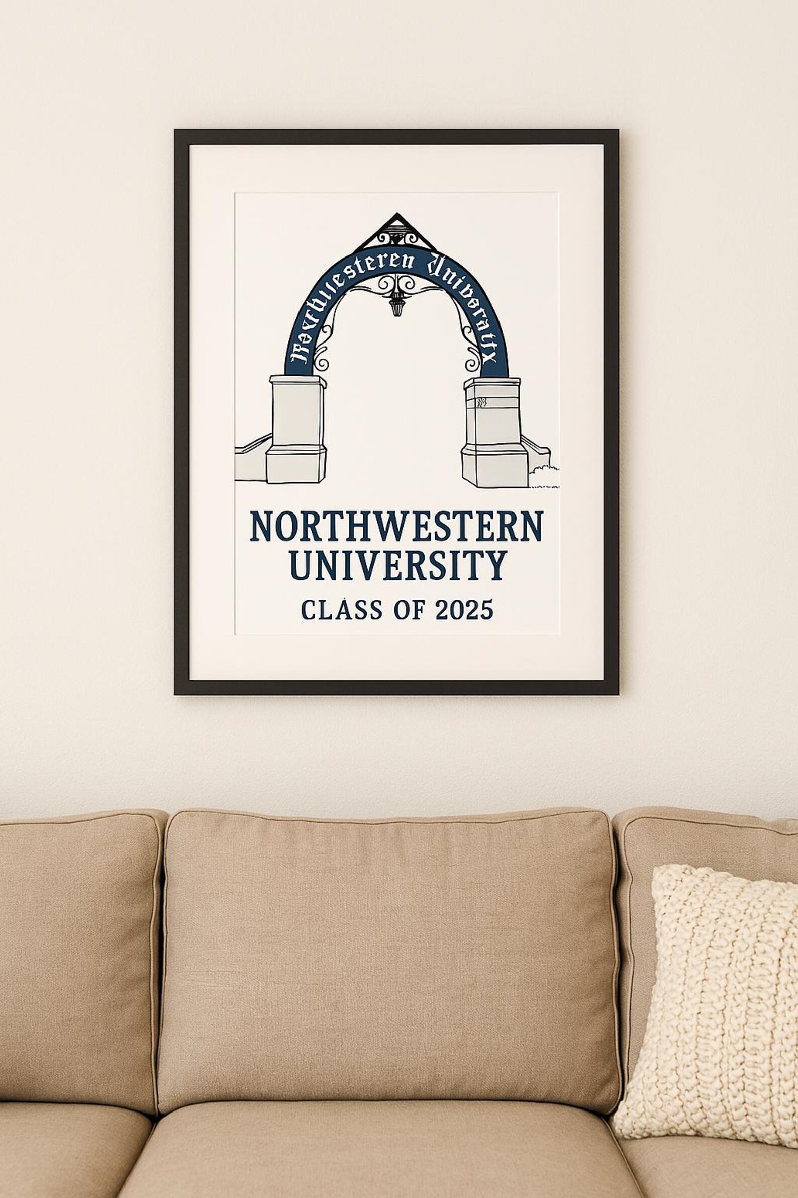 Northwestern Arch Prints - Etsy