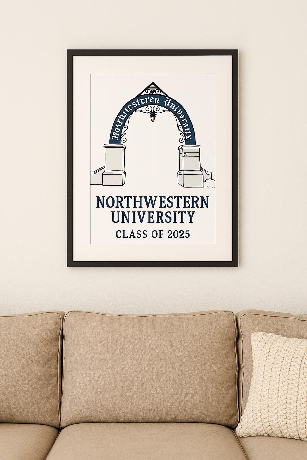 Northwestern Arch Prints - Etsy