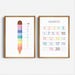 123 Number Chart | Numbers 1-20 Printable | Handwriting & Educational ...