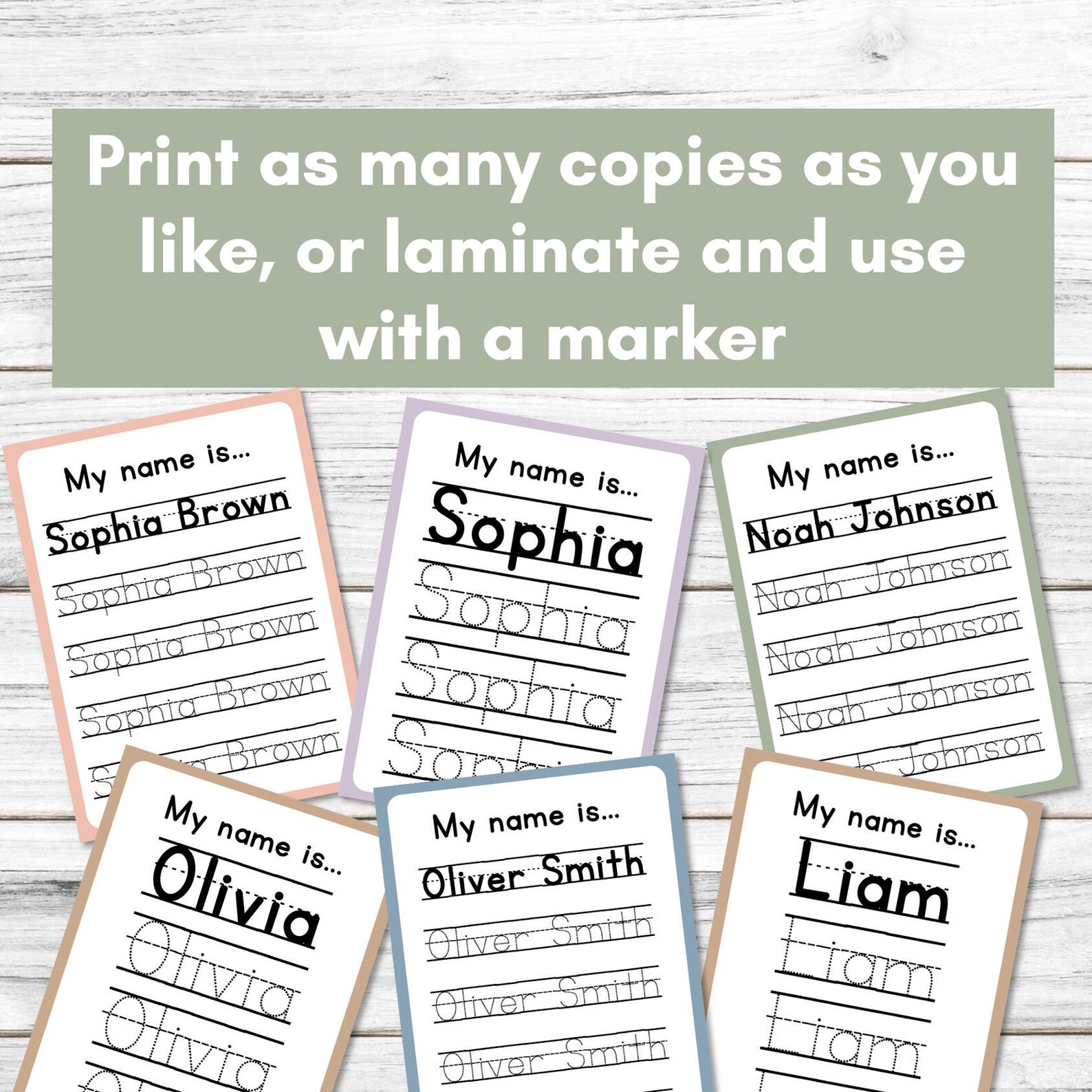 Pre-k Custom Name Tracing Worksheet | Preschool Print Out | My Name ...