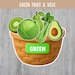 Color Sorting Game: Fruits & Vegetables Matching Activity (digital ...