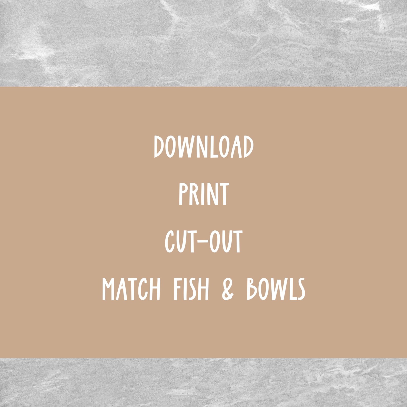 Fish Alphabet Matching Game: Preschool ABC Cards (digital Download) - Etsy
