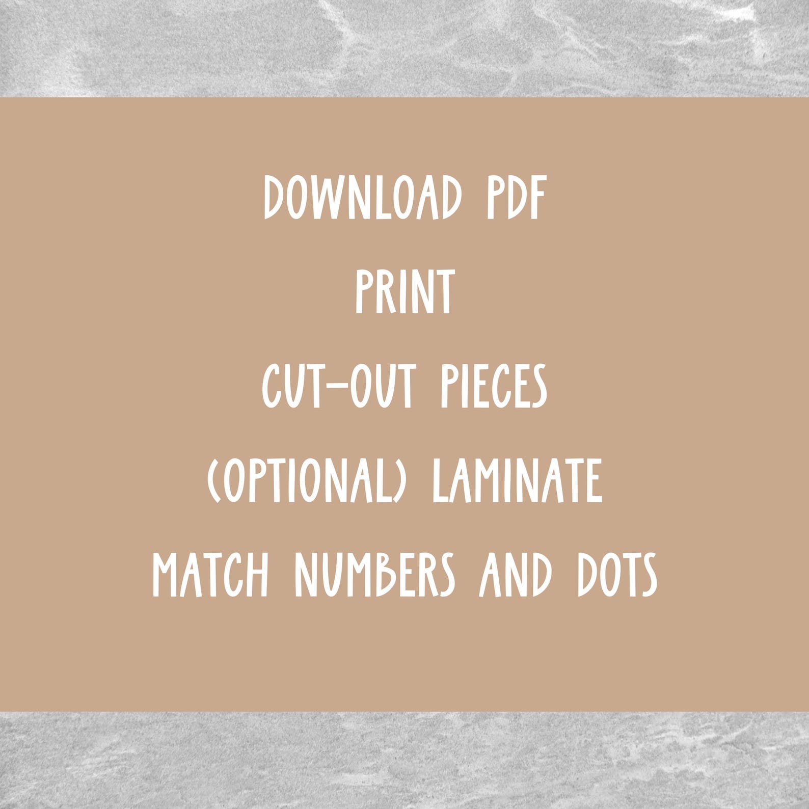 Ice Cream Number Matching Game: Preschool Printable (digital Download ...