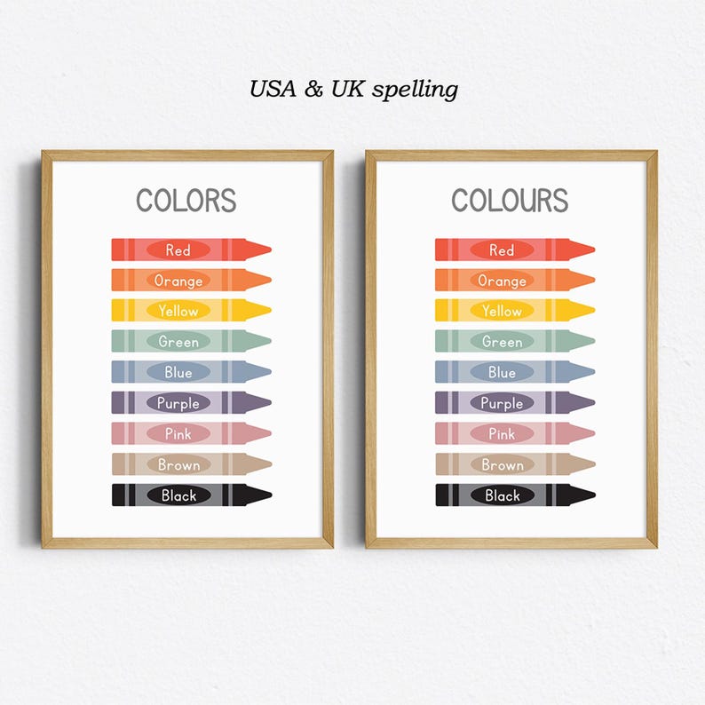 Educational Posters Set: Boho Montessori Classroom Decor (digital ...
