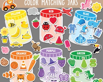 Color Matching, Color Activity, Learning Colors, Toddler Activity ...