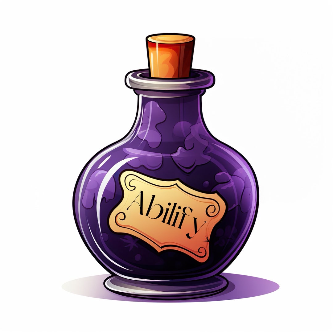 28 Cute Halloween Potion Bottle Clip Art Images of Psychiatric ...