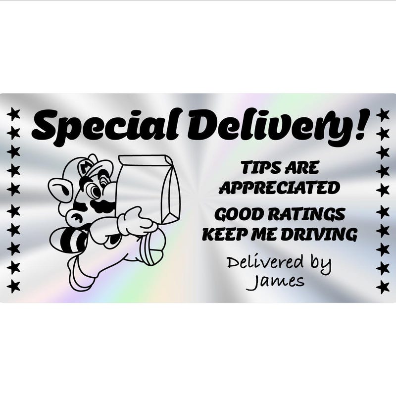 Uber Eats Decal - Etsy