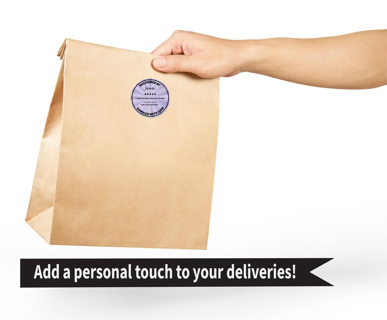 Doordash, Grubhub, Uber Eats-themed Delivery 2" Delivery Driver Bag ...