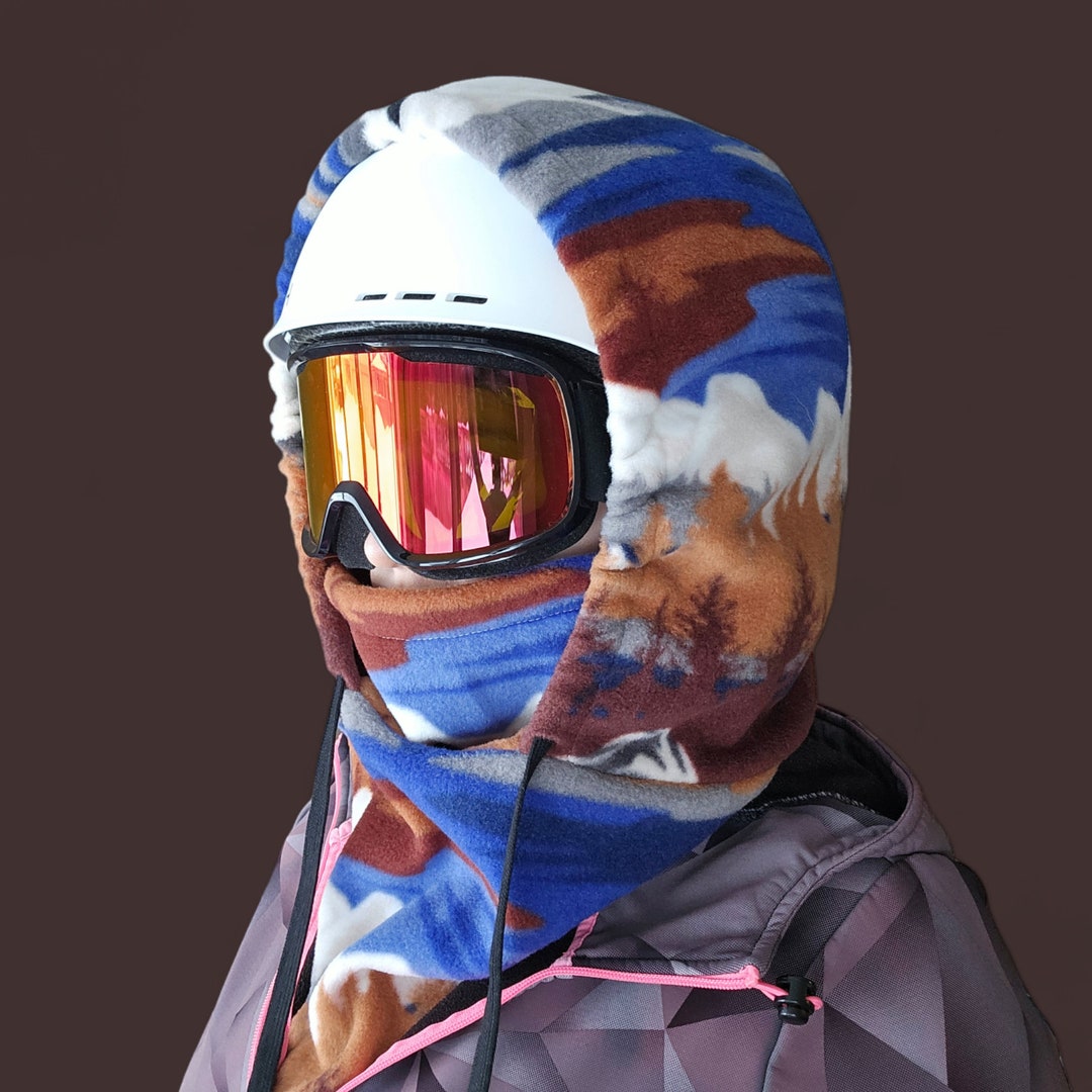 Ski Mask | Fleece Balaclava | Winter Hood | Snowboarding Hood - Etsy