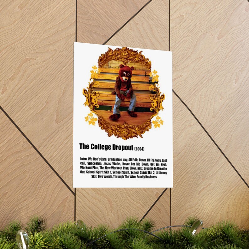 The College Dropout Poster - Etsy