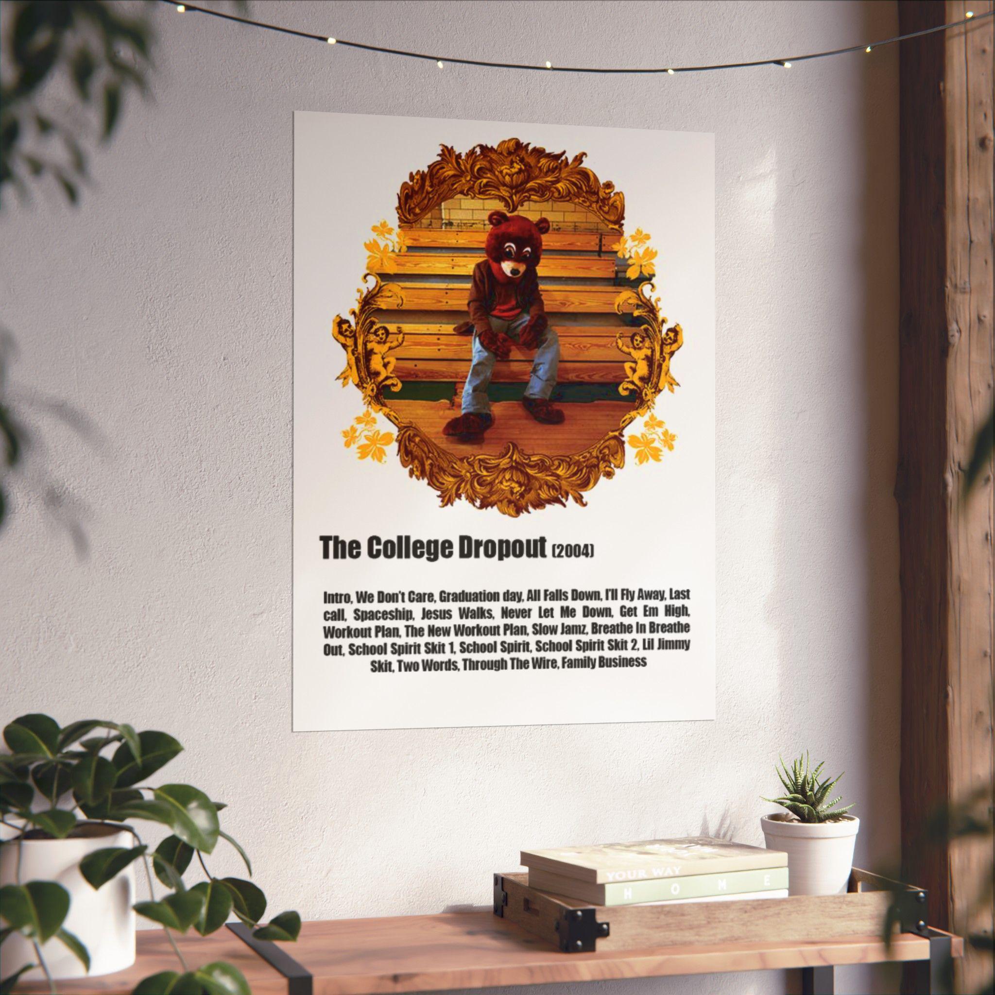 The College Dropout Poster - Etsy