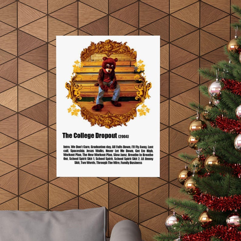 The College Dropout Poster - Etsy