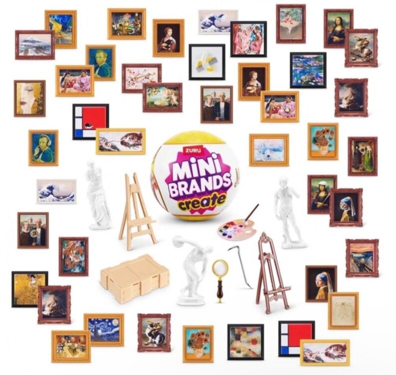 Zuru Minibrands Masterpieces - Etsy