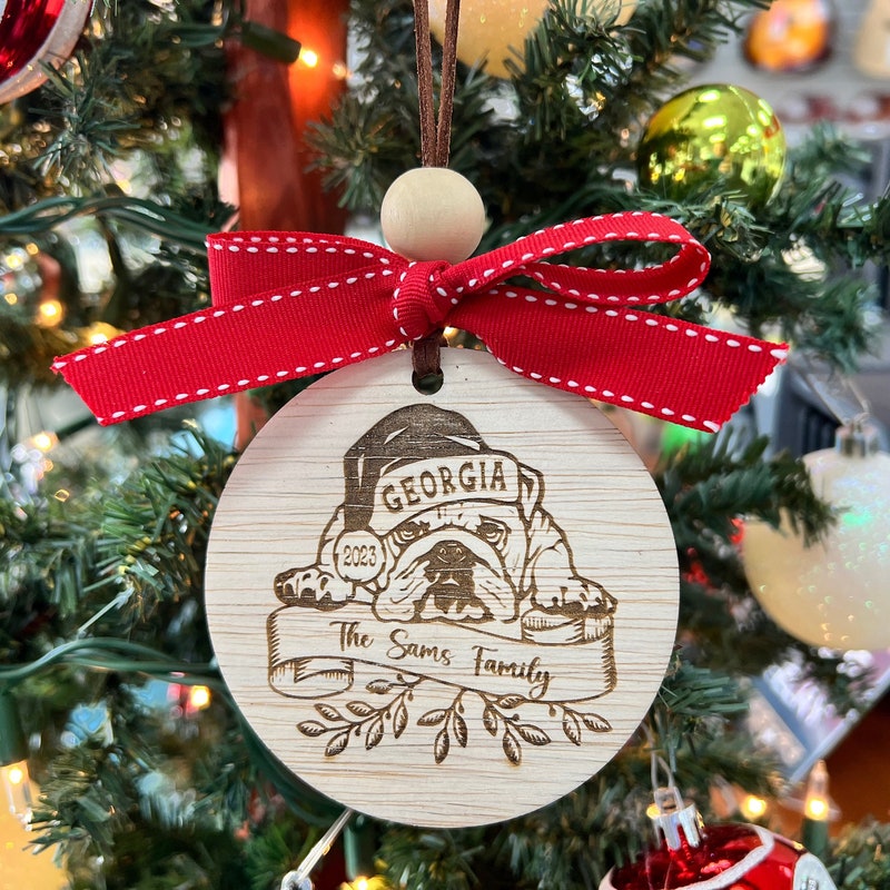 Uga Christmas Ornament - Etsy
