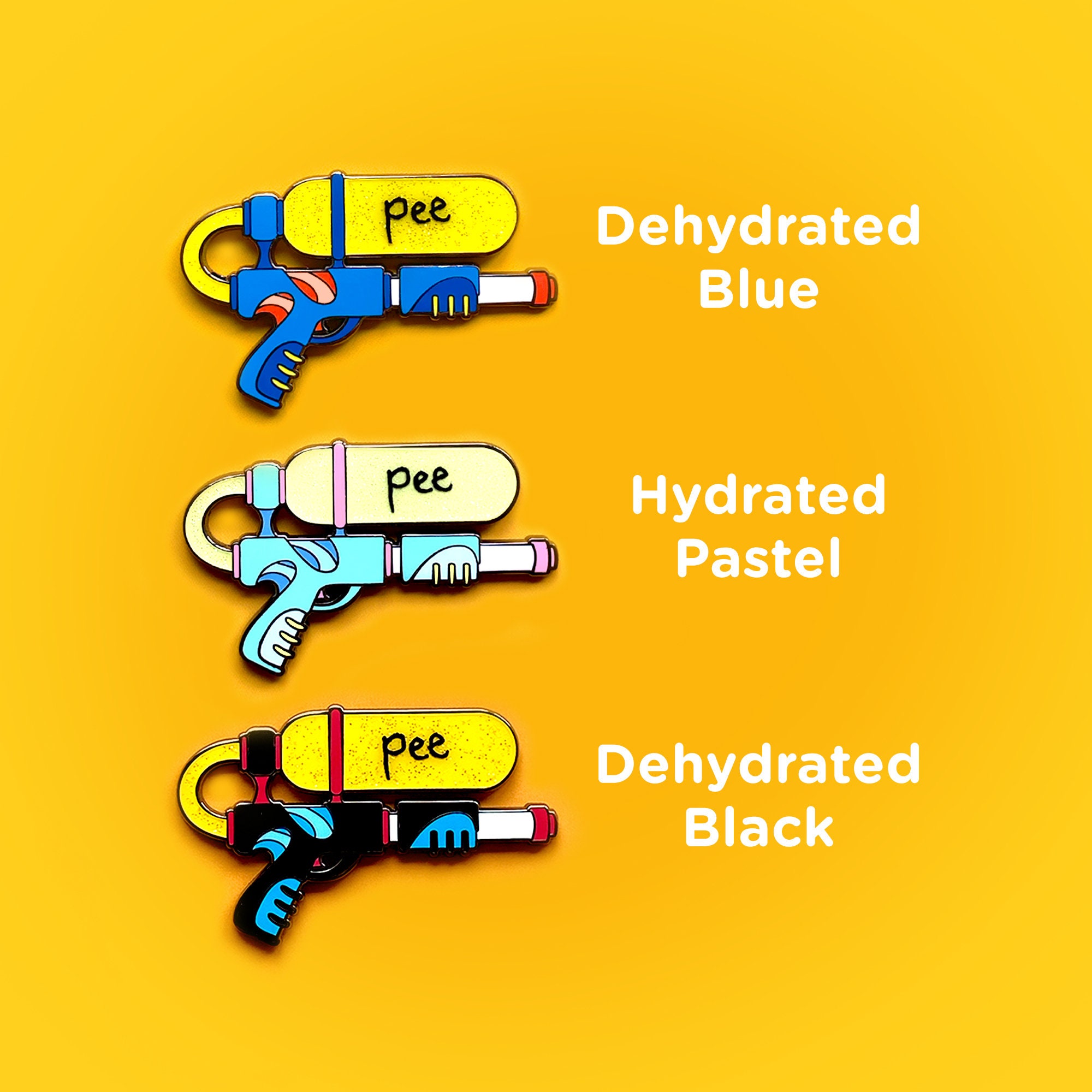 Pee Watergun PIN - Etsy