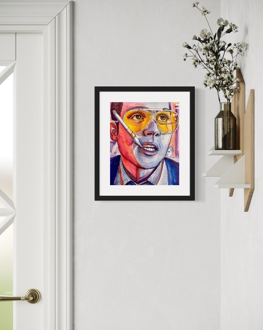 Art Print Fear and Loathing in Las Vegas Watercolor Illustration Art - Etsy