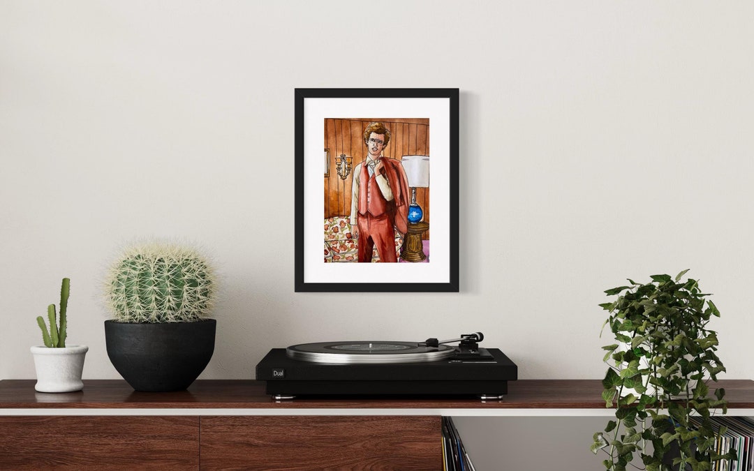 Art Print Napoleon Dynamite Watercolor Illustration Home Decor Geek ...
