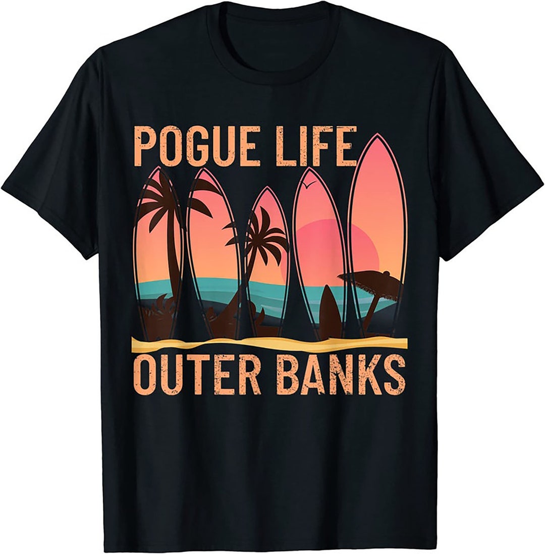 Pogue Life Outer Banks Beach Sunset Surfing Pogue Life PNG - Etsy