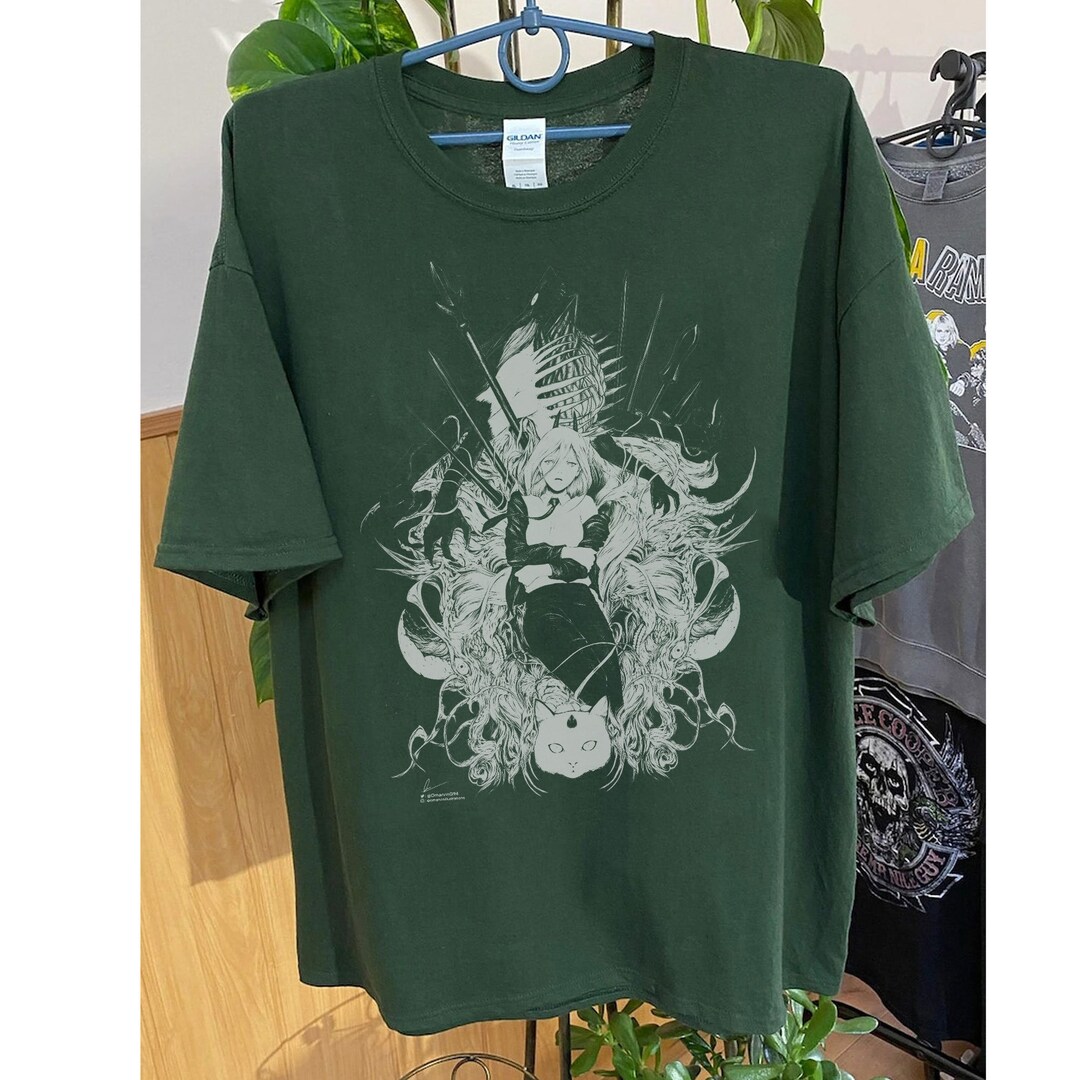 Power Shirt, Anime Shirt, Kawaii Shirt, Aesthetic Anime Shirt, Aki Kon ...