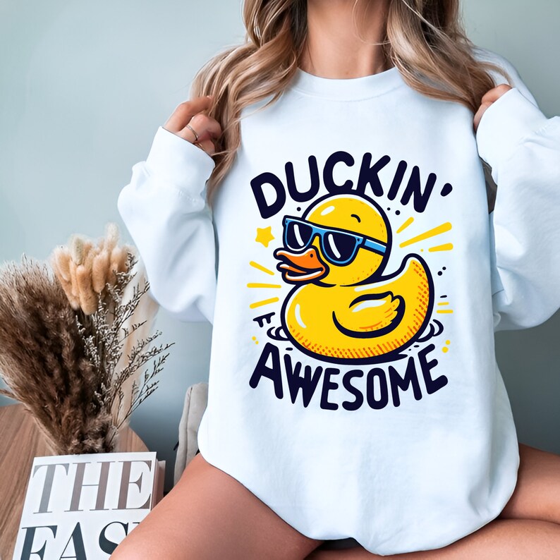 Rubber Duck Shirt, Funny Duck Shirt, Duck With Sunglasses Shirt, Duckin ...