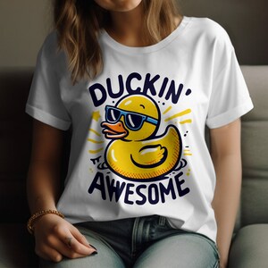 Rubber Duck Shirt, Funny Duck Shirt, Duck With Sunglasses Shirt, Duckin ...