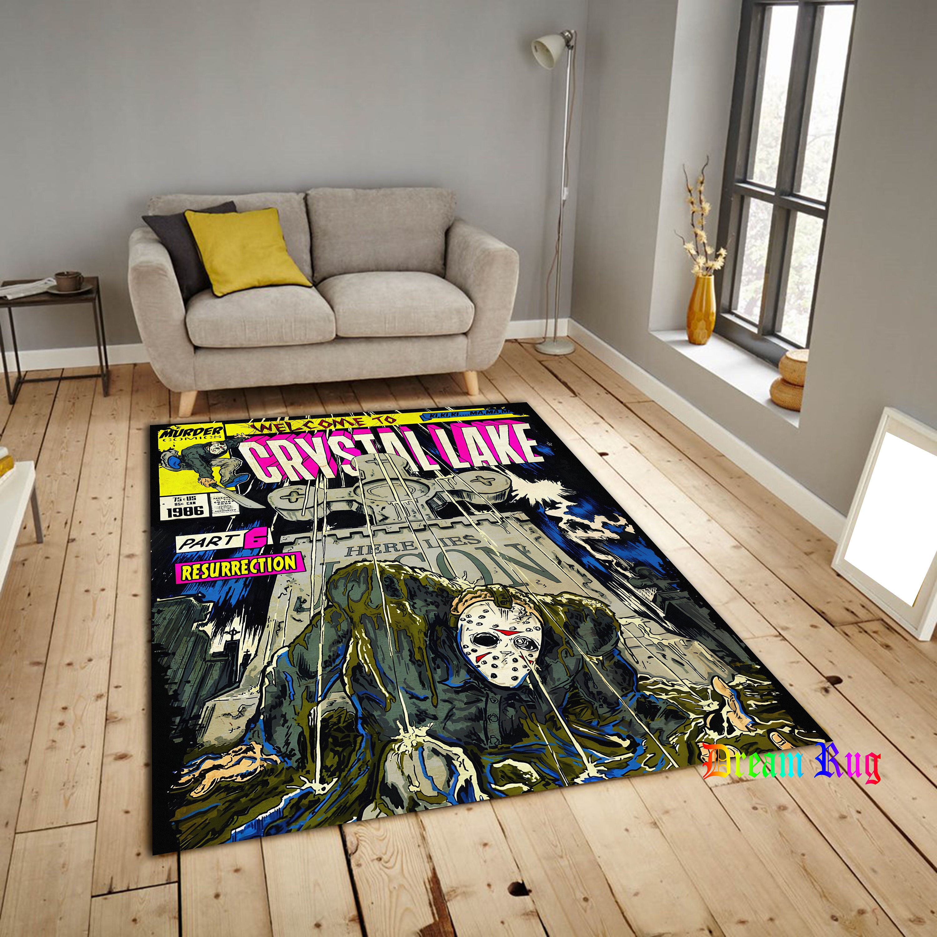 Horror Movie Rug,horror Rug,halloween Area Rug,hallowen Rug,horror ...