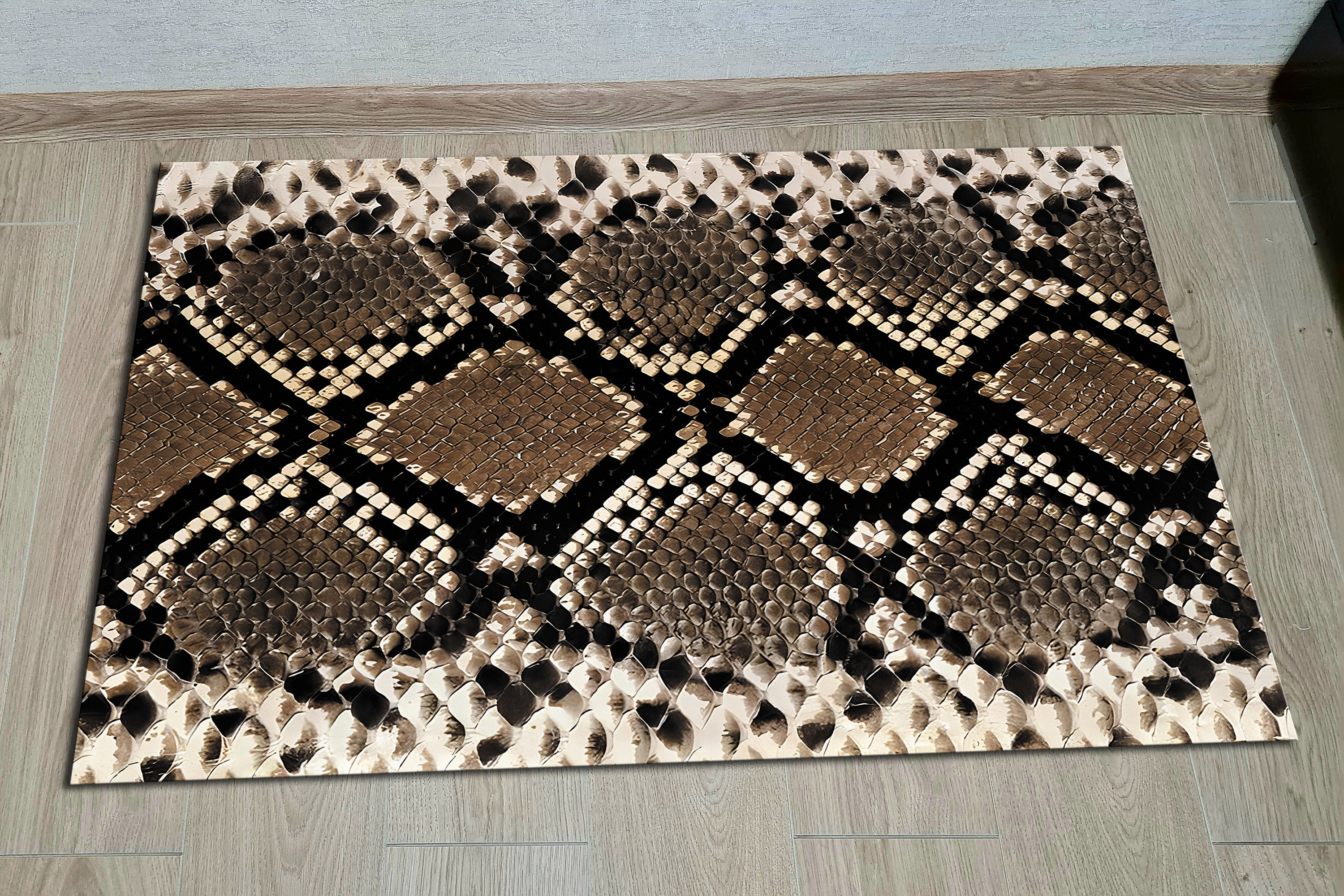 Snake Rug,snake Design Rug,persian Design Rug,tumbled Rug,custom Rug ...