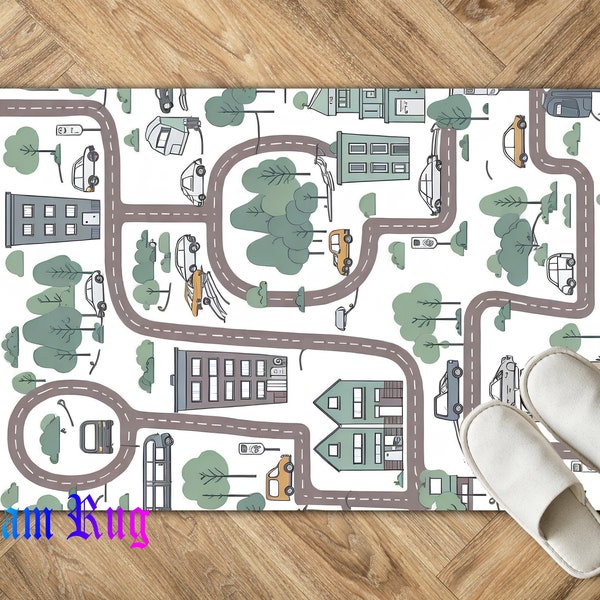 Car Road Rug - Etsy