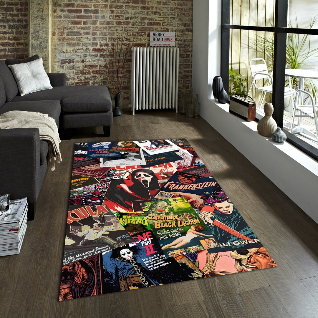 Horror Rug, Best Horror Movie Rug, Horror Best Carpet, Modern Rug ...