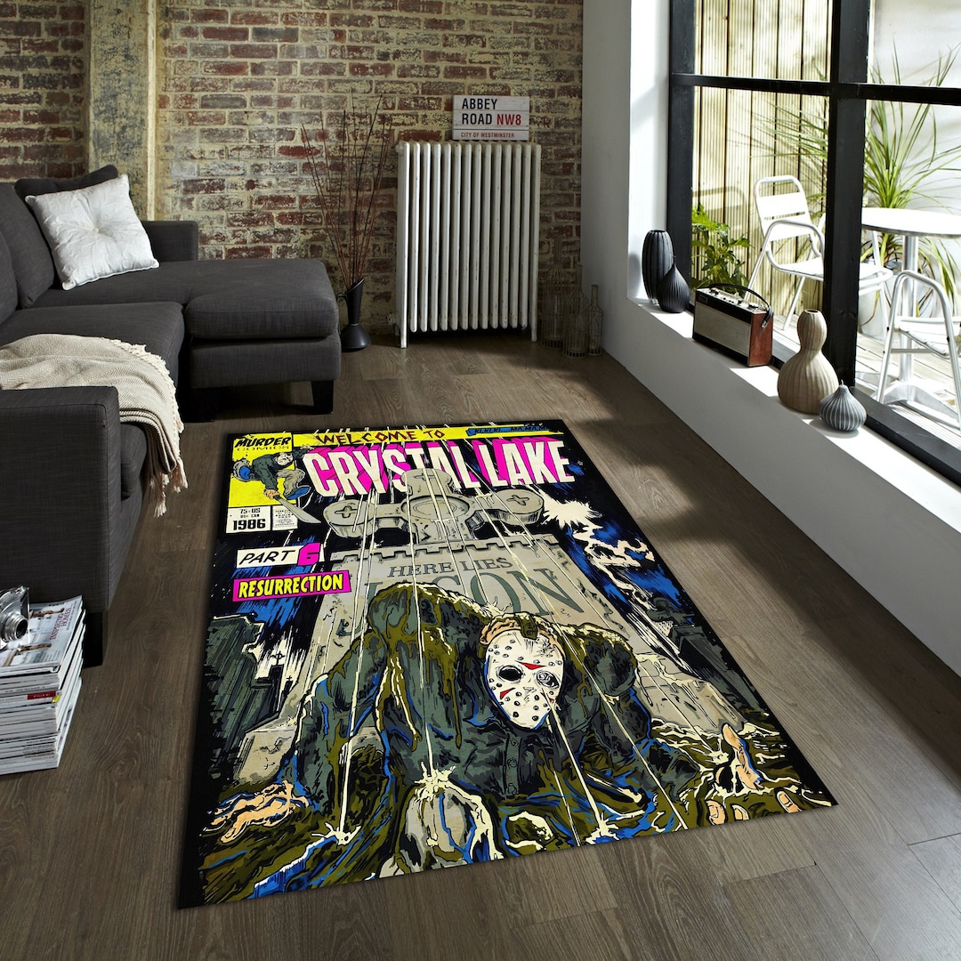 Horror Movie Rug,horror Rug,halloween Area Rug,hallowen Rug,horror ...