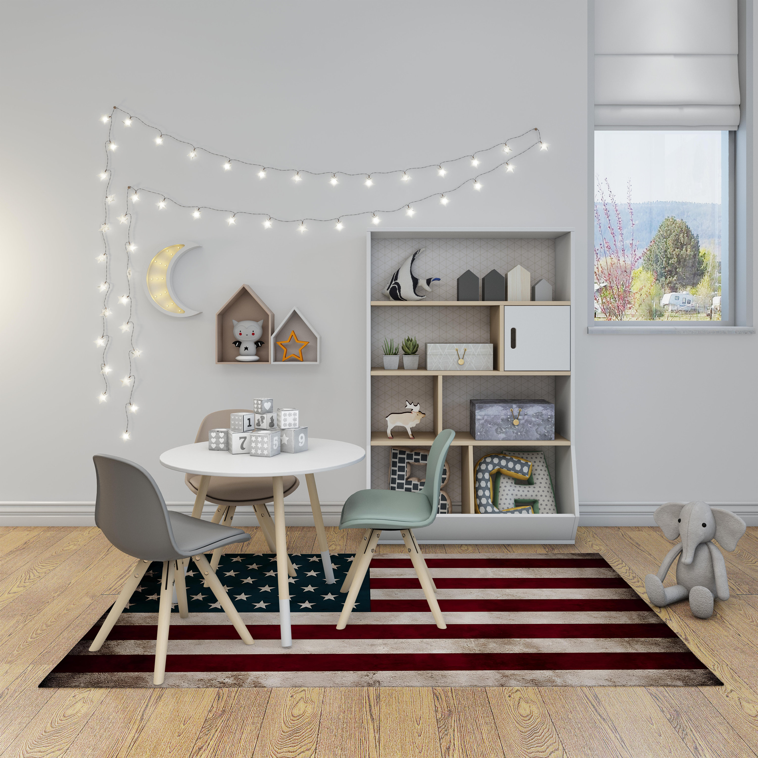 USA Flag Rug, American Rug, Modern Rug, Area Rug, for Living Room Rug ...
