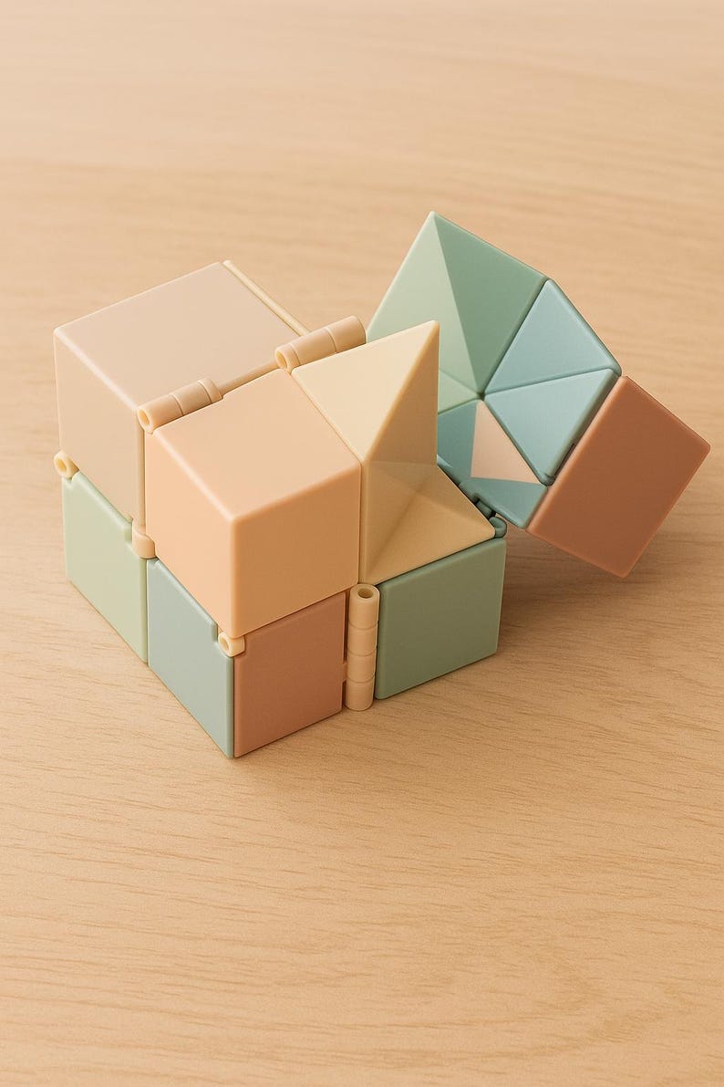 3D Printable Infinity Cube Puzzle STL File: STEM Fidget Toy - Etsy