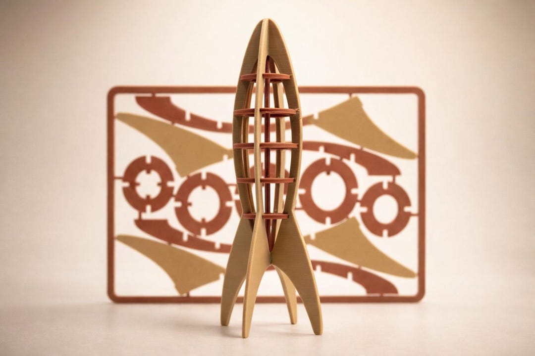 Modular Rocket STL | 3D Printable Toy and Display Model - Etsy